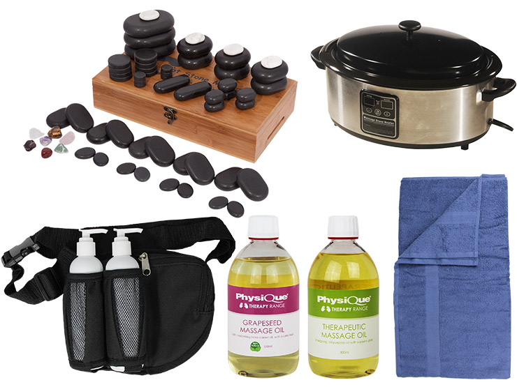 Hot Stone Massage Gift Set